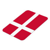Patriotic flexible magnet with flag of Denmark | Zazzle
