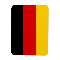Patriotic flexible magnet with flag of Germany | Zazzle
