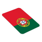 Patriotic flexible magnet with flag of Portugal | Zazzle