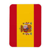 Patriotic flexible magnet with flag of Spain | Zazzle