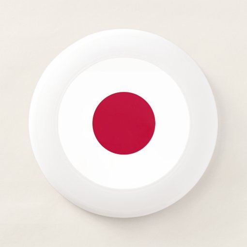 Patriotic Frisbee with Flag of Japan | Zazzle