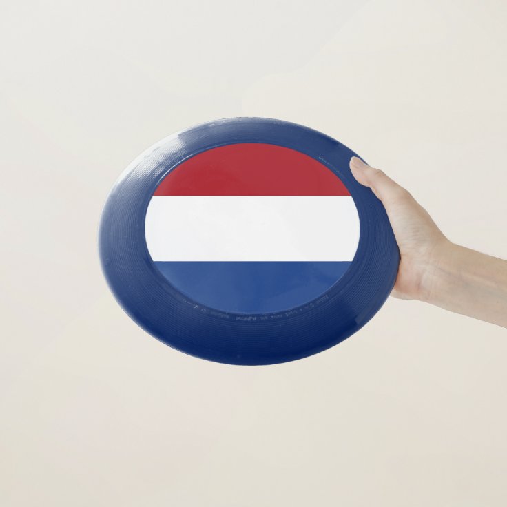 Patriotic Frisbee with Flag of Netherlands | Zazzle