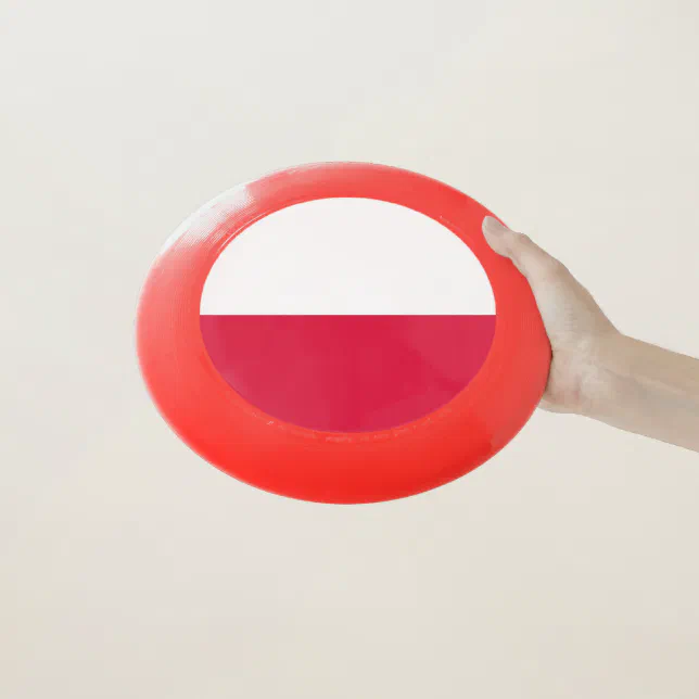 Patriotic Frisbee with Flag of Poland | Zazzle