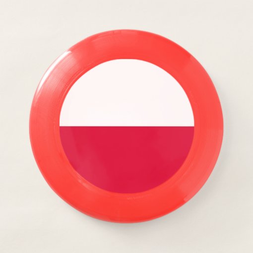 Patriotic Frisbee with Flag of Poland | Zazzle