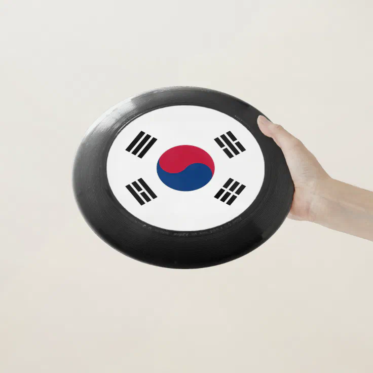 Patriotic Frisbee with Flag of South Korea | Zazzle