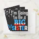 Patriotic I'm Going To Be A Big Sister Pocket Folder | Zazzle