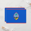 Patriotic invitations with Flag of Guam | Zazzle