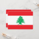 Patriotic invitations with Lebanon Flag | Zazzle