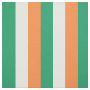 Ireland Flag Fabric | Zazzle
