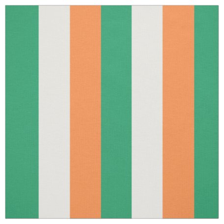 Ireland Flag Fabric | Zazzle