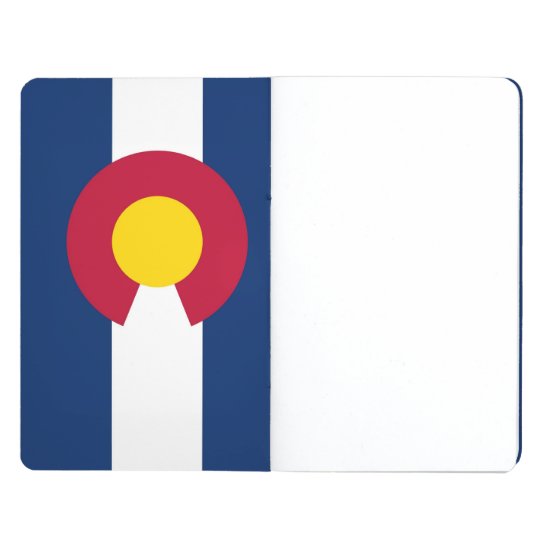 Patriotic journal with Flag of Colorado | Zazzle.com