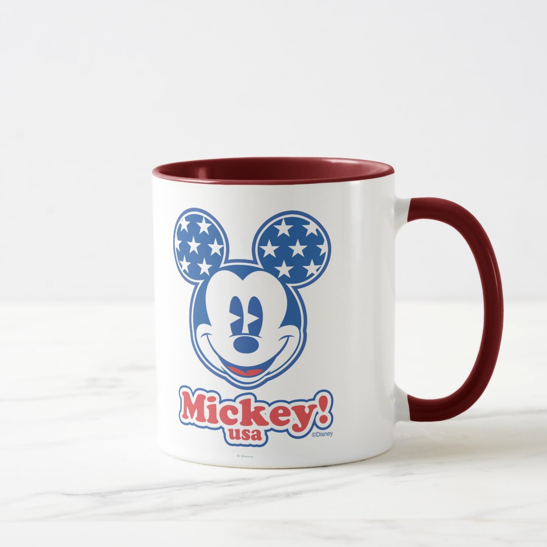 Patriotic Mickey Mouse 4 Mug | Zazzle