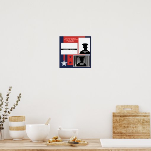 Patriotic Military Theme Photo Collage Poster | Zazzle