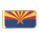 Patriotic Money Clip with flag of Arizona, USA | Zazzle