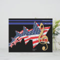 Patriotic Music Program Customizable | Zazzle