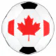 Patriotic National Flag of CANADA Soccer Ball | Zazzle
