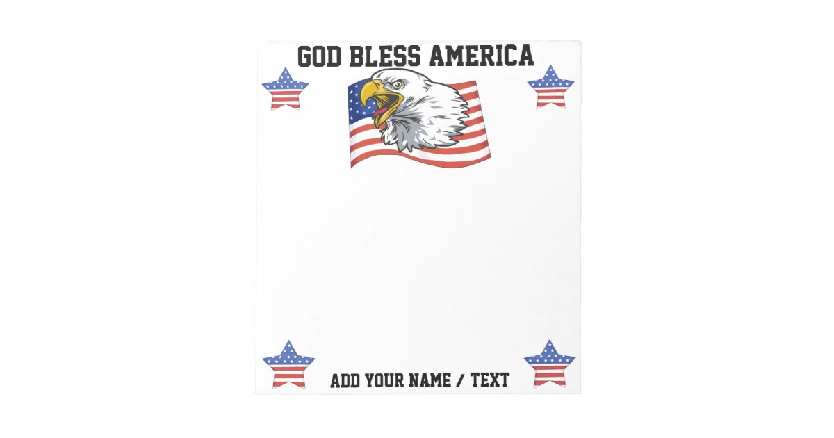 Patriotic Notepad | Zazzle