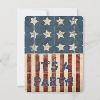 Patriotic Party Invitation | Zazzle