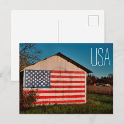 Patriotic & Peace Postcard | Zazzle