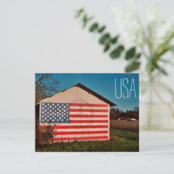 Patriotic & Peace Postcard | Zazzle