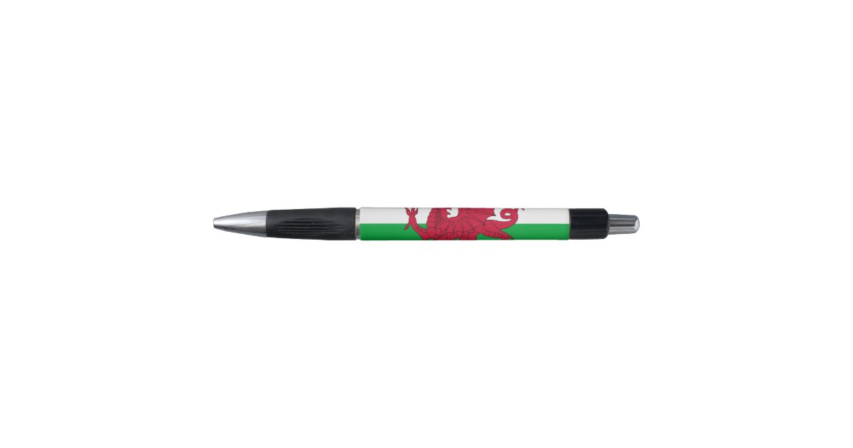 Patriotic Pen flag of Wales, United Kingdom | Zazzle