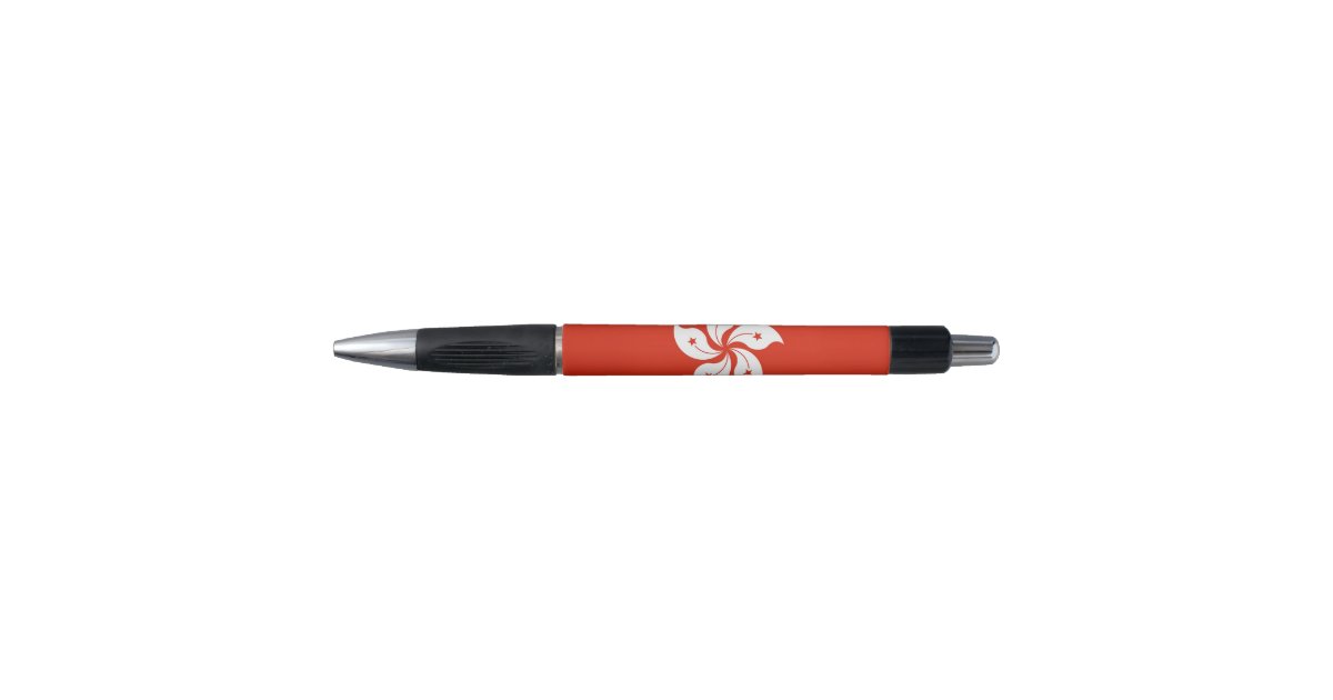 Patriotic Pen with flag of Hong Kong | Zazzle