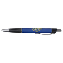 Patriotic Pen with flag of Nebraska State | Zazzle