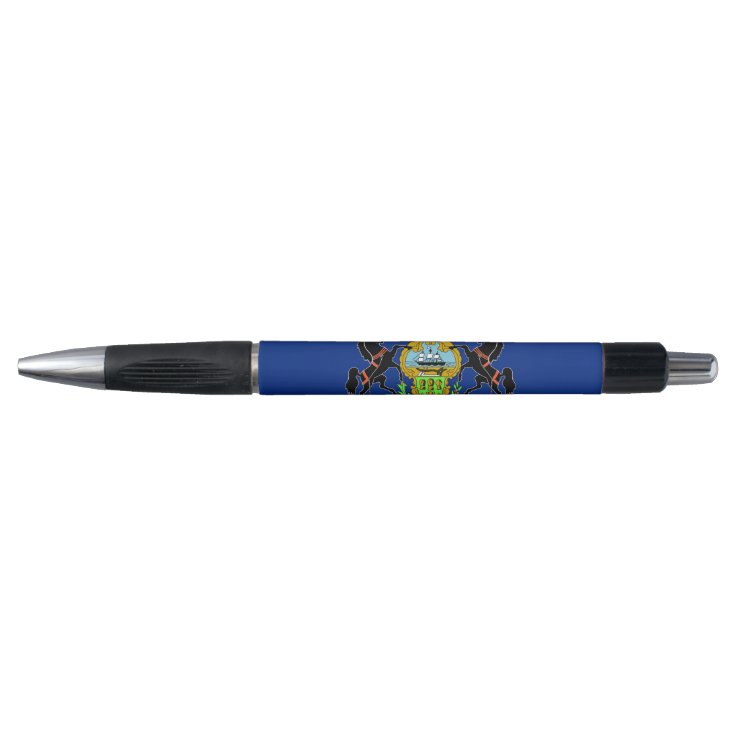 Patriotic Pen with flag of Pennsylvania State, USA | Zazzle