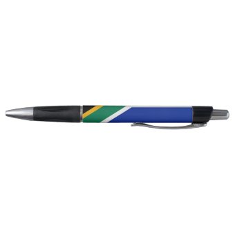 Patriotic Pen with flag of South Africa | Zazzle