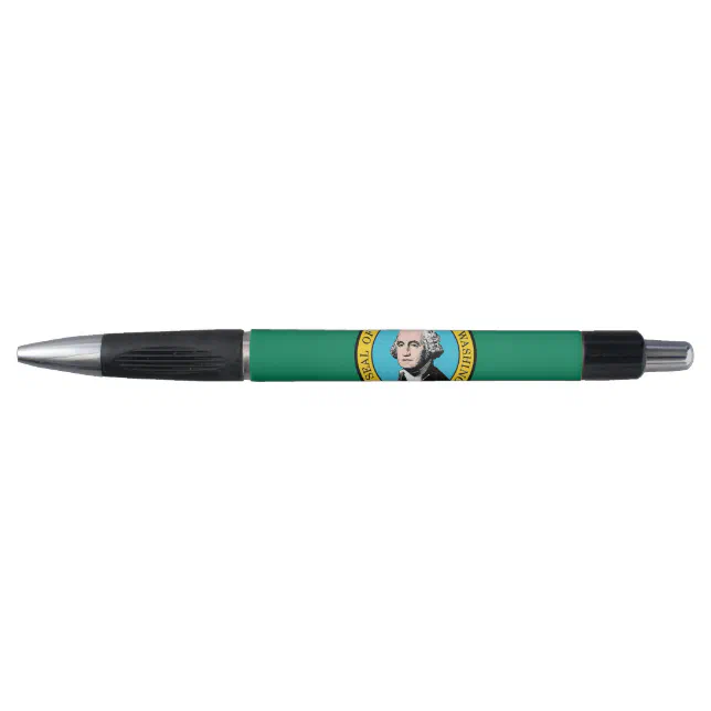 Patriotic Pen with flag of Washington State, USA | Zazzle