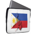 Patriotic PHILIPPINES Flag Laptop Sleeve | Zazzle
