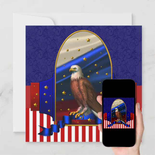 Patriotic Political Campaign Party Invitation | Zazzle