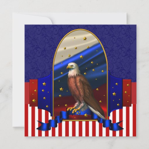 Patriotic Political Campaign Party Invitation | Zazzle