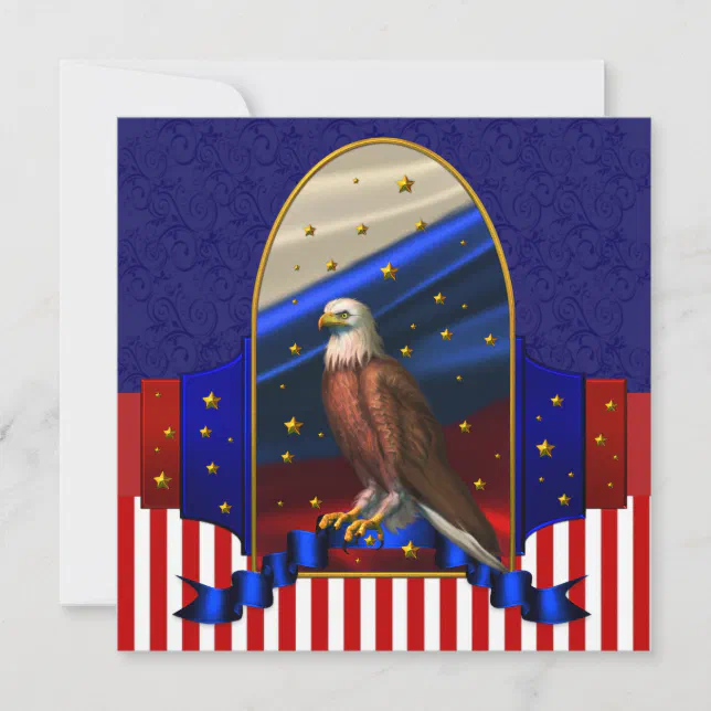 Patriotic Political Campaign Party Invitation | Zazzle