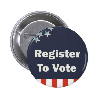 Register To Vote Buttons & Pins | Zazzle