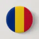 Patriotic Romania flag Romanian Pinback Button | Zazzle