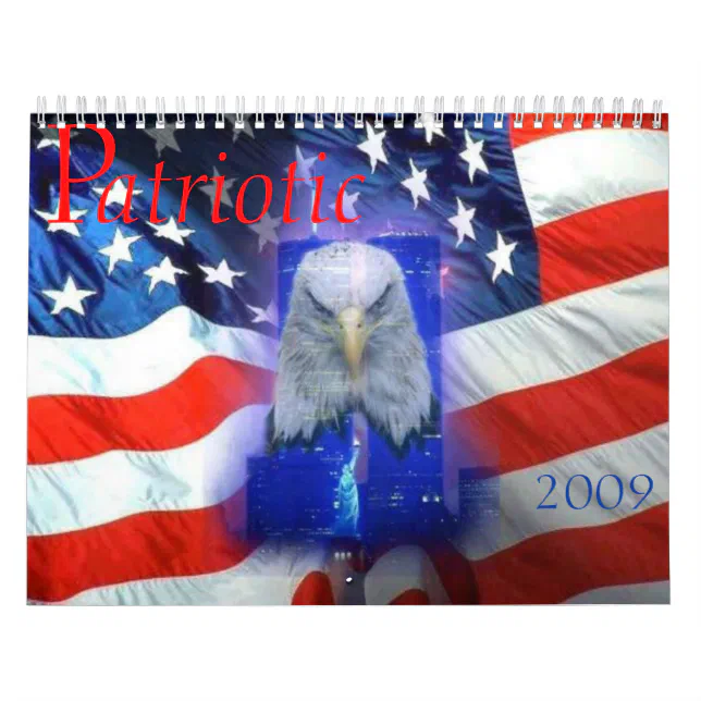 Patriotic Scenes Calendar | Zazzle