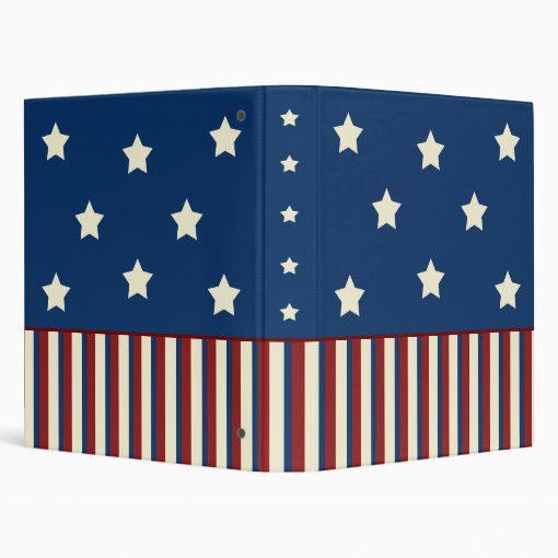 Patriotic Scrapbook Album Binder Gift | Zazzle