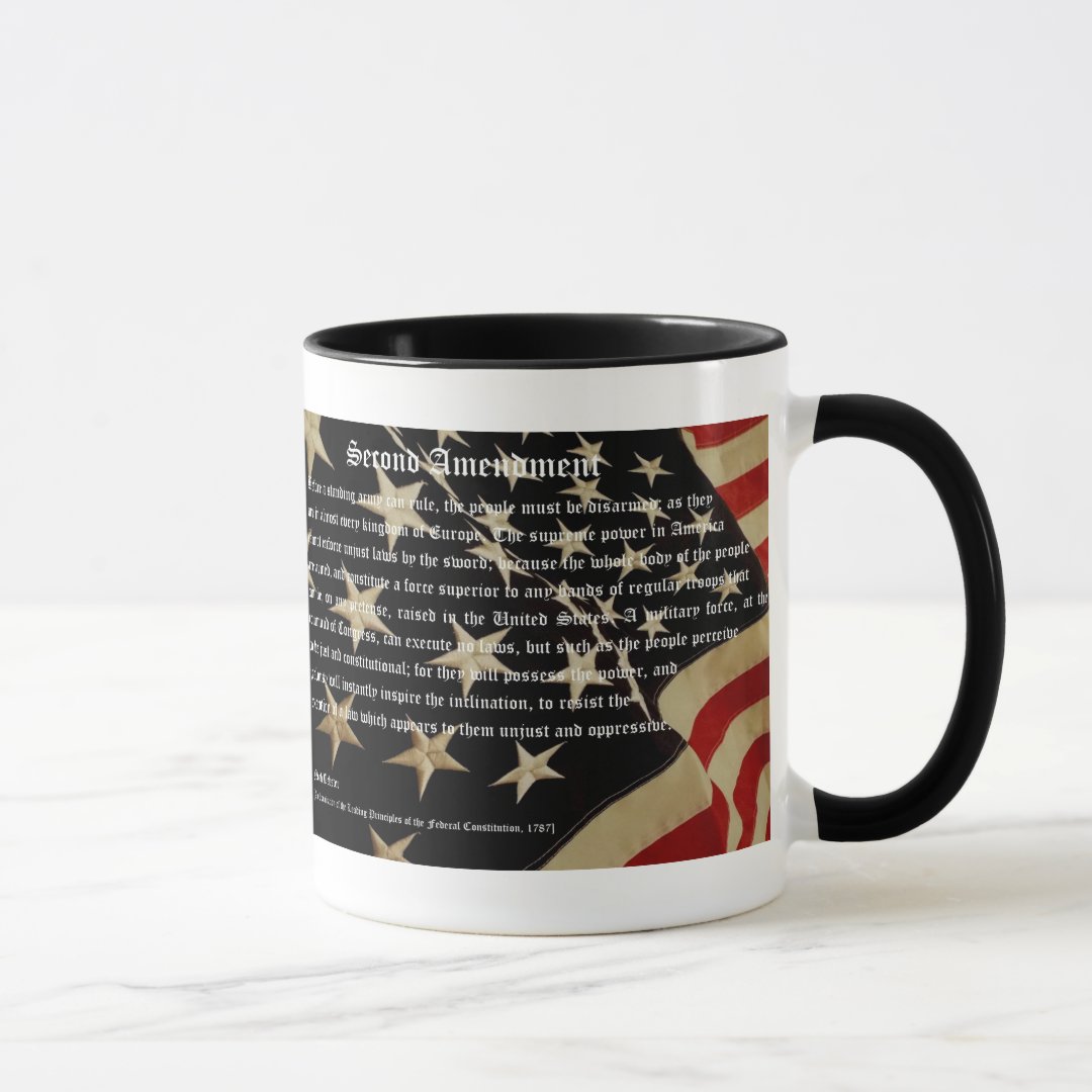 Patriotic Second Amendment Coffee Mug | Zazzle