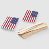 Patriotic set of hand fans with flag of USA | Zazzle