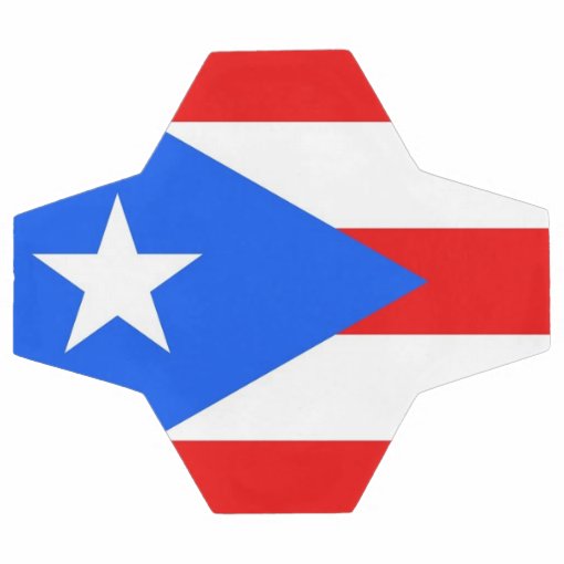 Patriotic Soccer Ball with Flag of Puerto Rico | Zazzle