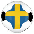 Patriotic Soccer Ball with Sweden Flag | Zazzle