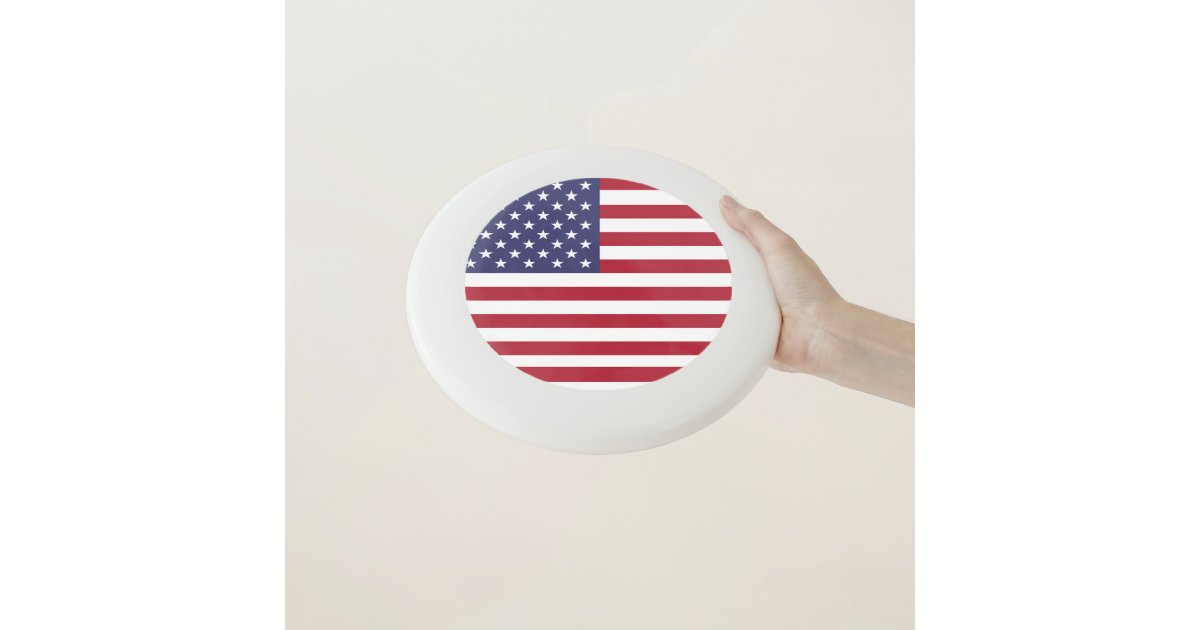 Patriotic, special Frisbee with Flag of USA | Zazzle
