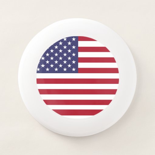 Patriotic, special Frisbee with Flag of USA | Zazzle