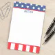 Patriotic Stars & Stripes USA American Flag Post-it Notes | Zazzle