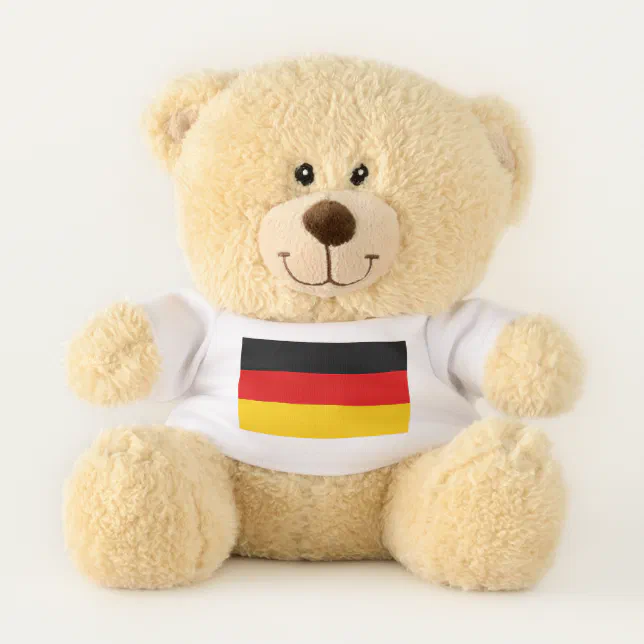 Patriotic Teddy Bear flag of Germany | Zazzle