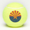 Patriotic Tennis Ball with Flag of Arizona, USA | Zazzle