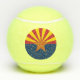 Patriotic Tennis Ball with Flag of Arizona, USA | Zazzle