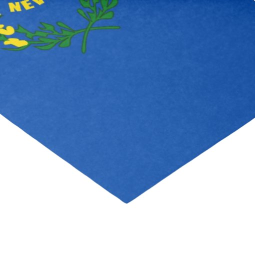 Patriotic tissue paper with flag Nevada, USA | Zazzle