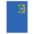 Patriotic tissue paper with flag Nevada, USA | Zazzle